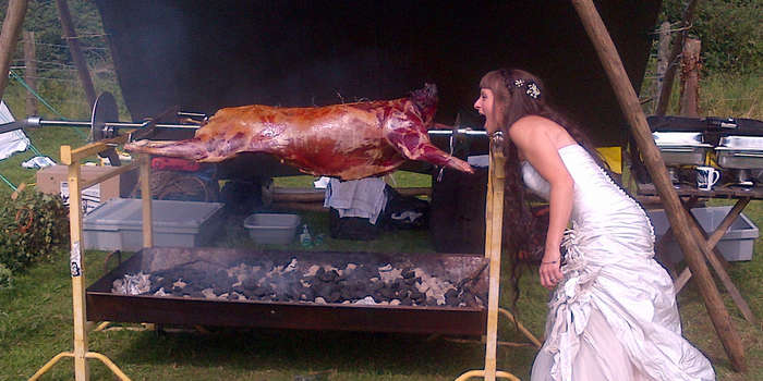 Wild Bushcraft Company Spit Roasts Wild Bushcraft Company
